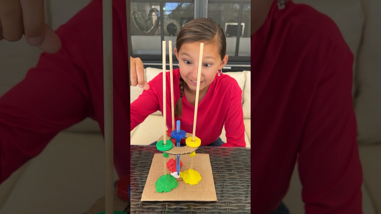 Make a magic spinning pen with magnets | science experiment at home