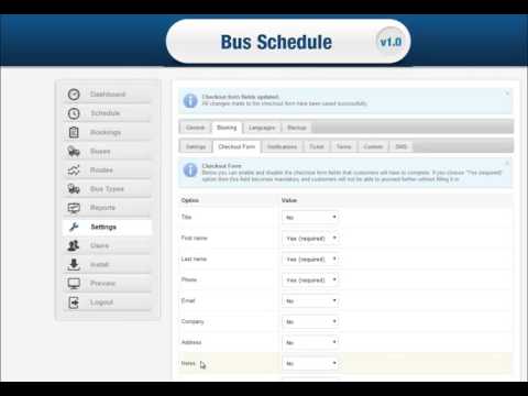 Bus Reservation System | Knowledgebase | PHPJabbers