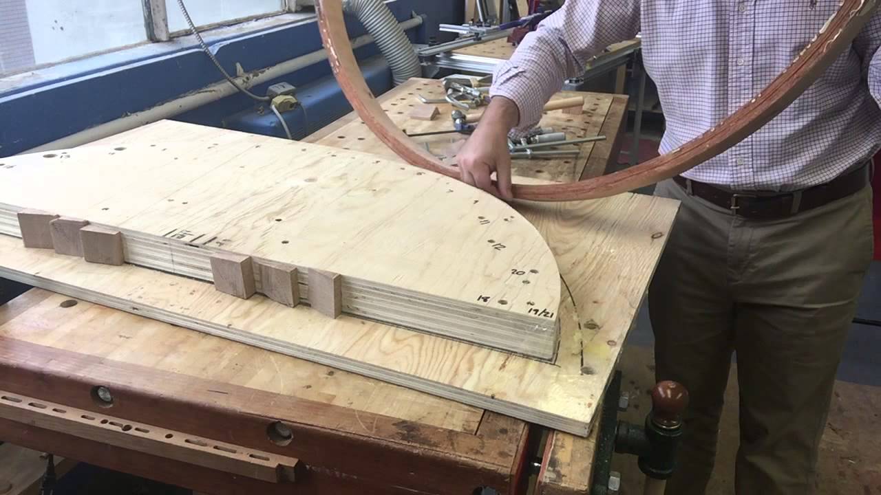 Bent lamination glue-up part 2