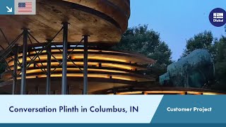 Customer Project: CLT Design - Conversation Plinth in Columbus, IN ...