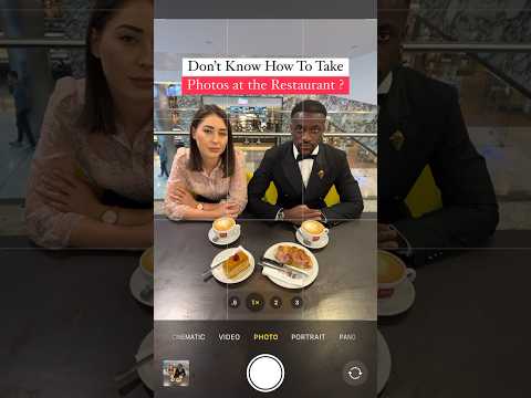 How to Pose at a Restaurant 📸 | Fashion and Style | Daniel Asante #shorts