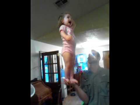 Amazing Stunting Toddler
