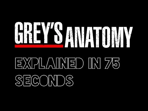 Grey's Anatomy Explained in 75 Seconds