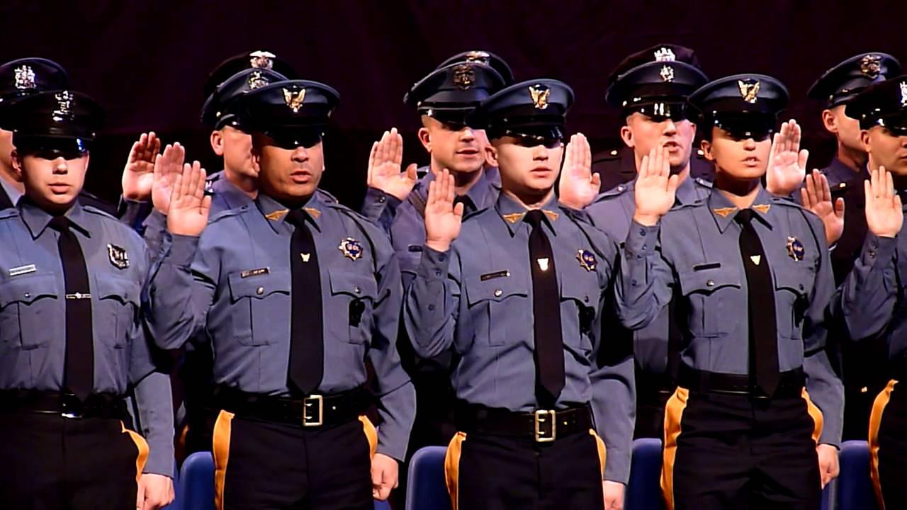 Police Officers Take Oath in Cape May County Jan. 23, 2014