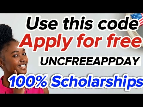 Use this code to apply for free to this University| Sure Opportunity with Full Scholarships