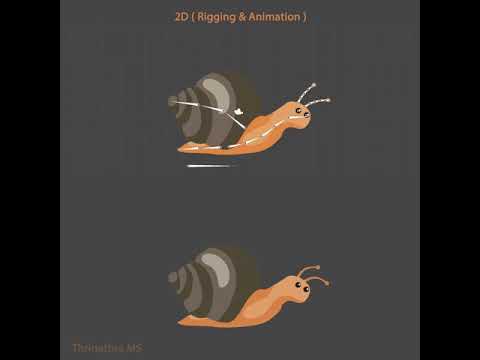 Snail 2D | Rig | Animation | Unity 2D