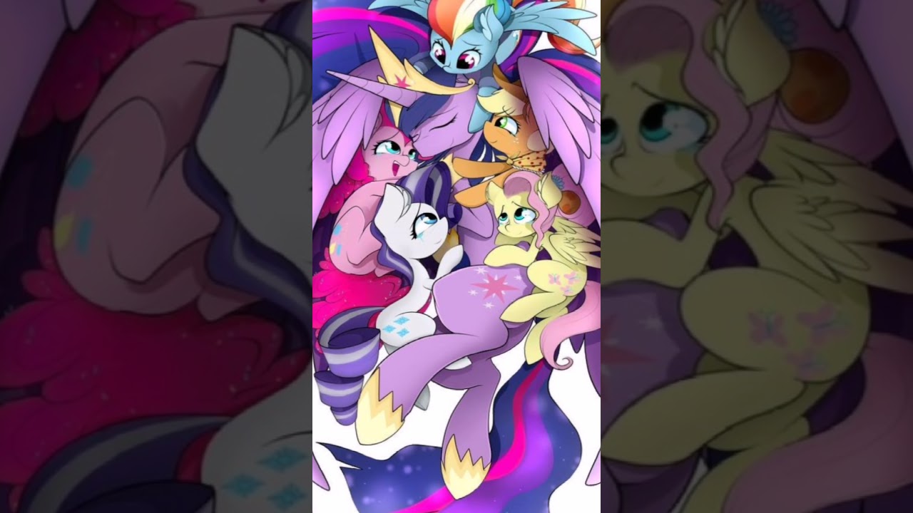 my little pony wallpaper edit #shorts #mlp