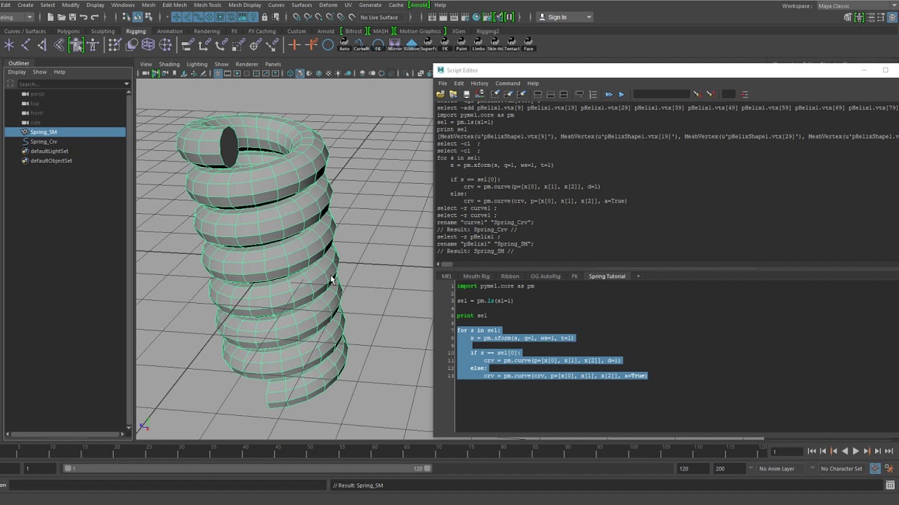 Joint-based Spring Rig Tutorial