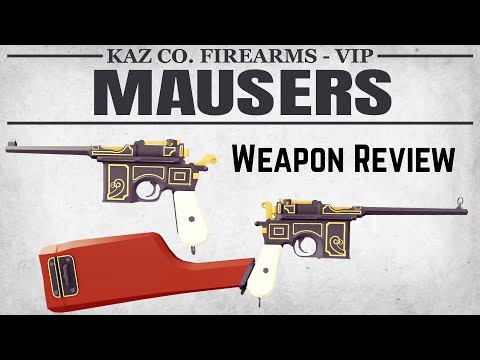 The Wild West Weapon Reviews: Ornate Mauser and Mauser Carbine (4.0 Progression Update)
