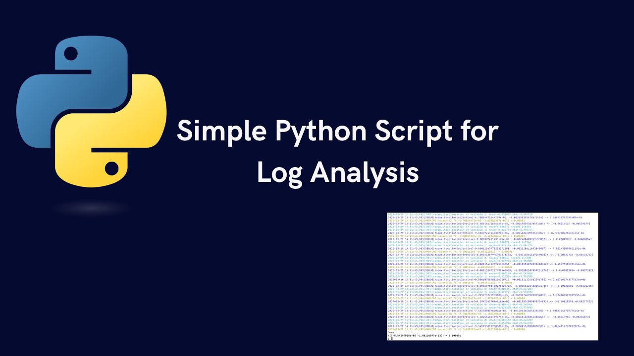 Simple Python Script for Log Analysis