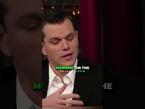Matt Damon Impersonates Matthew McConaughey