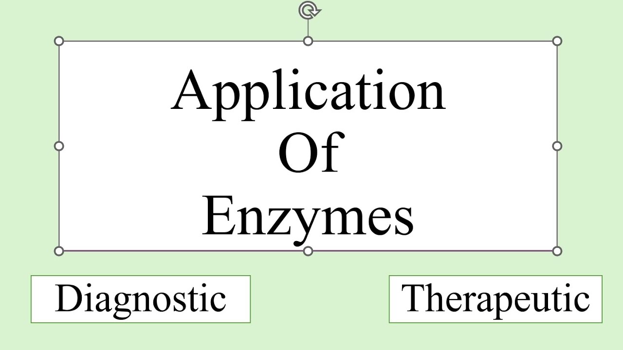 Applications of Enzymes (#enzymes 14)