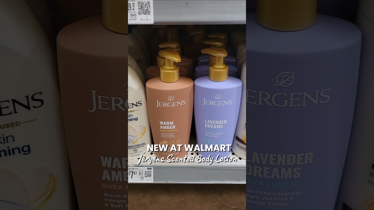 These body lotions ‎⁨@Jergens⁩   just dropped smell so good! #bodycare #bodylotion #Walmart
