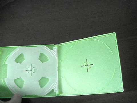 4 Way Poly CD Case,Colorful,Quad PP CD Case,4 Discs Multi CD Box from Media-Packs.Com