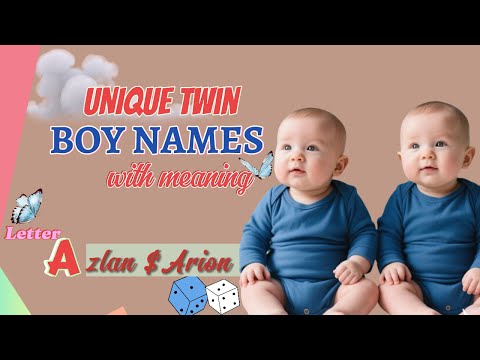 Best Unique Twin Boy Names That Start with A"