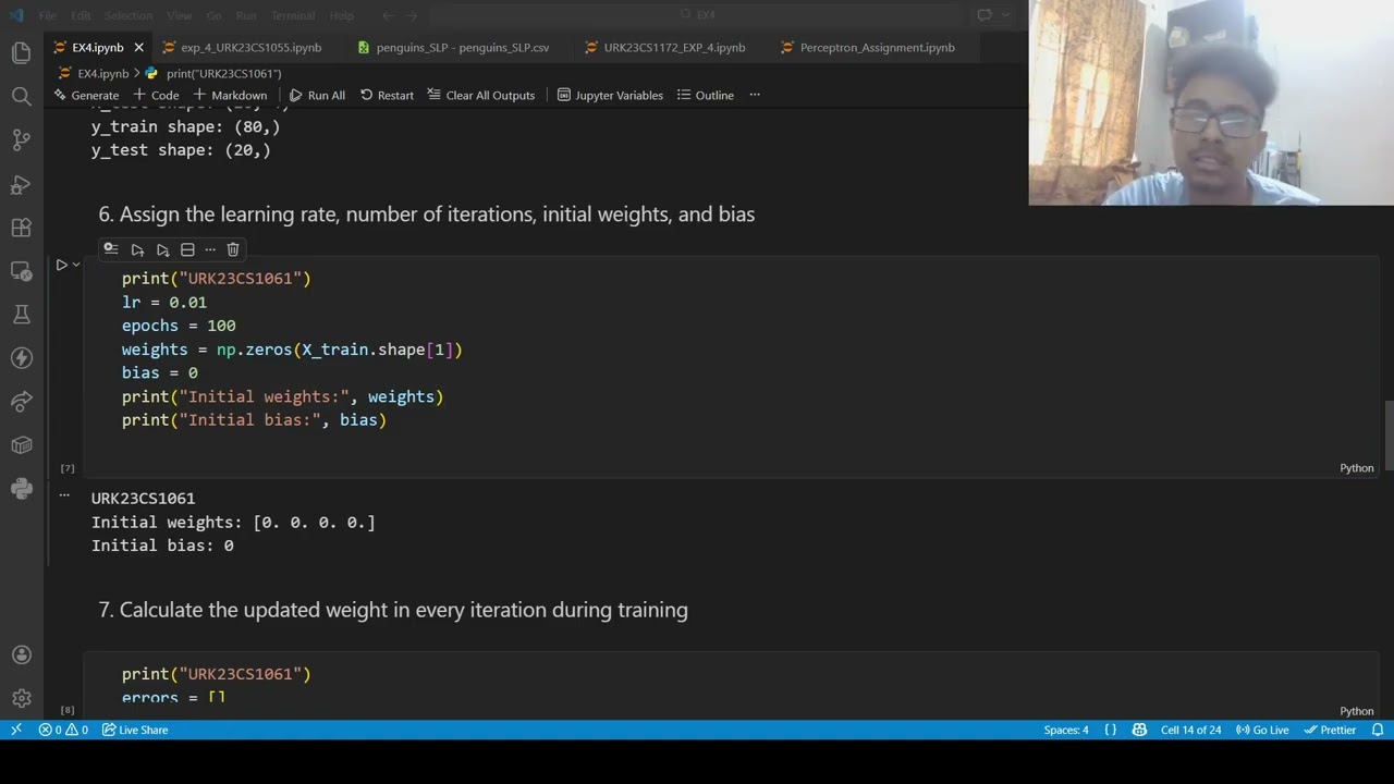 EX4 Machine Learning Lab