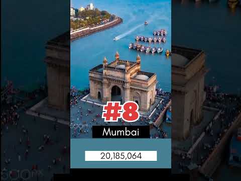 Top 10 Largest Cities in the World By Population 2023 #shorts #short #viral