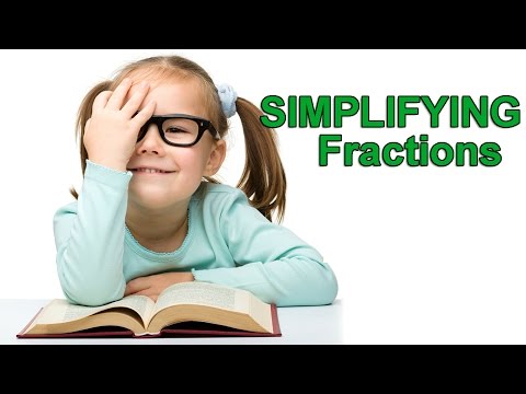 Elementary Math - Simplifying Fractions: 8/16 (Quick Math Videos)