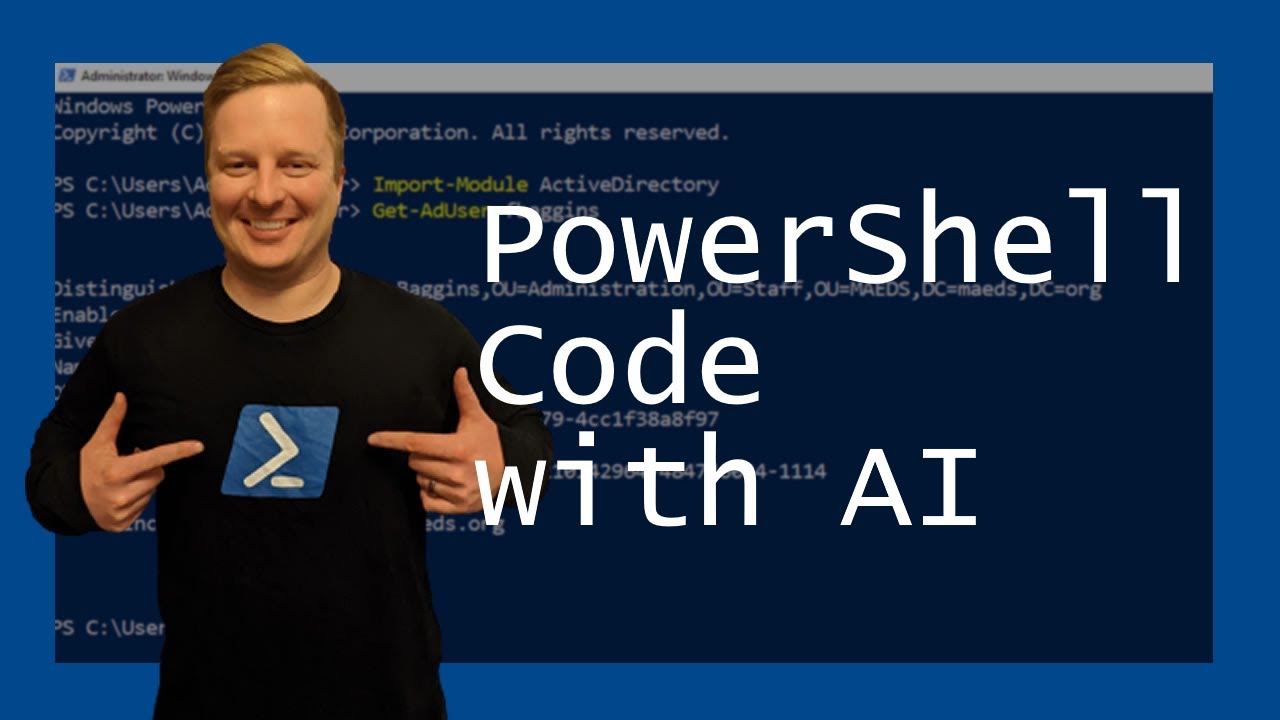 Making PowerShell Code with AI Using Github Copilot