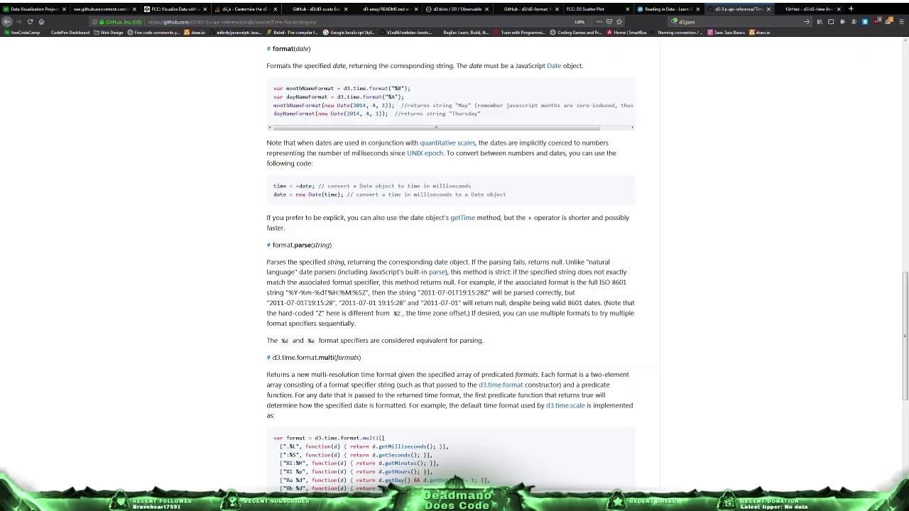 #100DaysOfCode Day 91/100 - Visualize Data with a Scatterplot Graph #1
