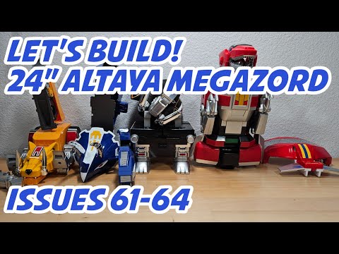 Let's Build: Megazord Model Kit 61-64 from Altaya