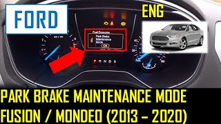 Ford Fusion, Edge, MKZ & More (2015-2024) Rear Brake Guide: Solid ...