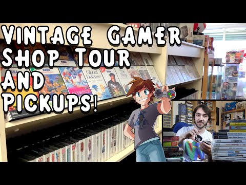 Vintage Gamer [SHOP TOUR / PICKUPS]