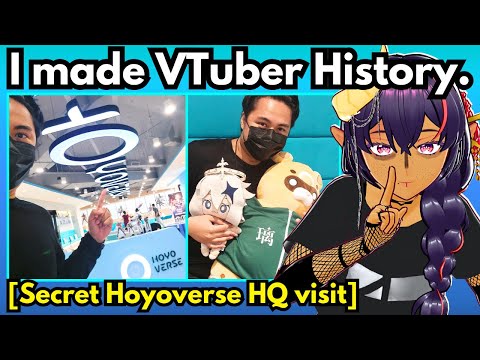 I'm the first VTuber to visit Hoyoverse HQ! (@HKSFMinerva x @HoYoCreators) | Honkai Star Rail 2.6