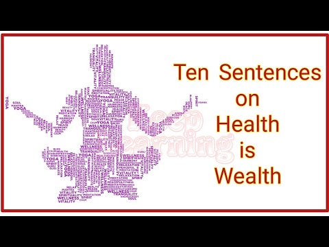 What is mean by health is wealth? || 10 Sentences || Keep Learning Official.