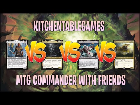 Kitchen Table Games - Zacama V Shirei V Atraxa V Abdel Adrian - MTG ...