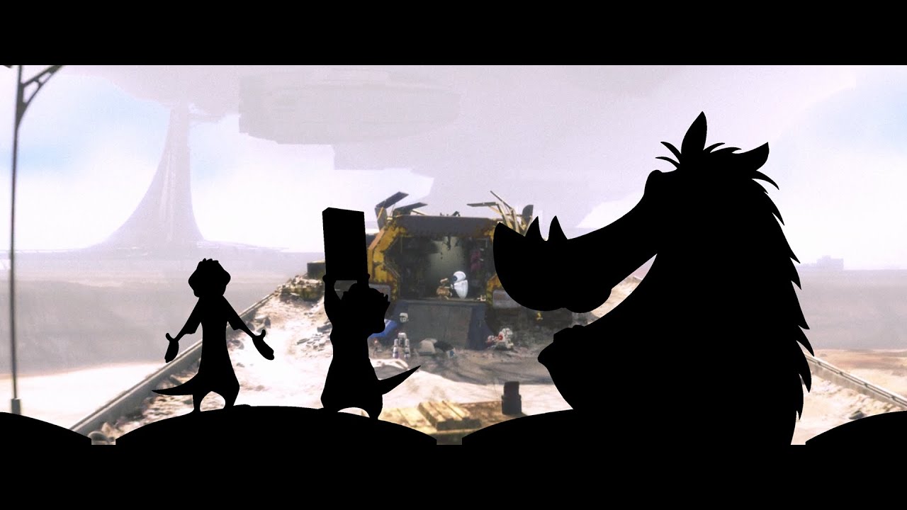 Timon and Pumbaa Rewind WALL-E (Earth Day Special)