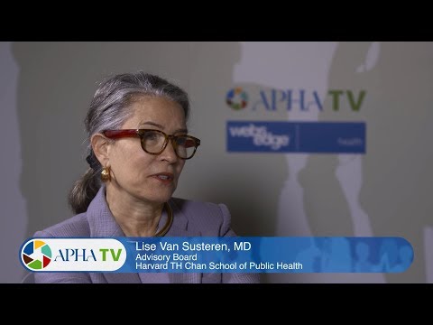 Psychiatrist Lise Van Susteren on climate change at APHA 2017