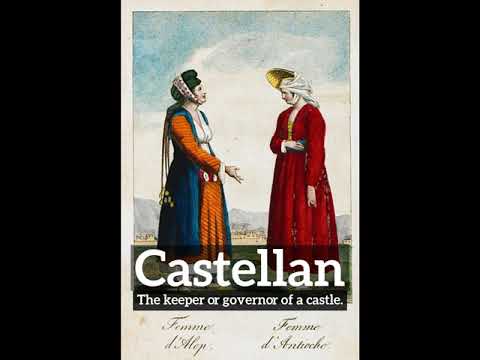 How to Say Castellan in English? | What is Castellan? | How Does Castellan Look?