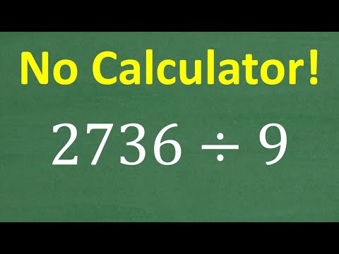 Can You Solve 2736 ÷ 9? Most People Forget How to Divide This!