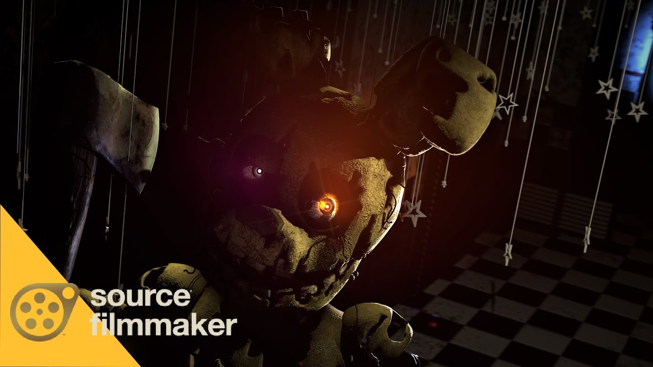 SFM FNAF - Springtrap poster timelapse