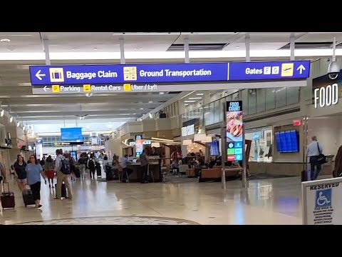👀 at Main Hall of MSP Minneapolis Airport. Shopping, food, and access to all terminals from here.