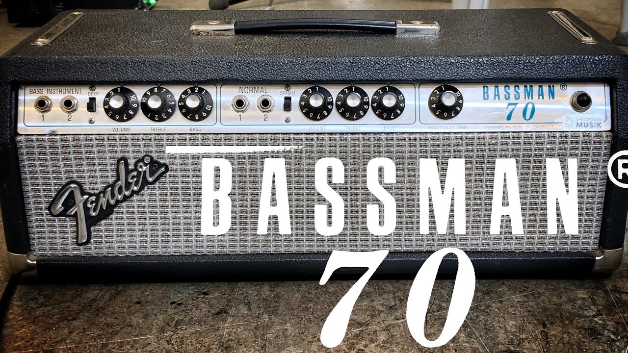 Fender Bassman 70 - HARD ROCK'N ROLL!