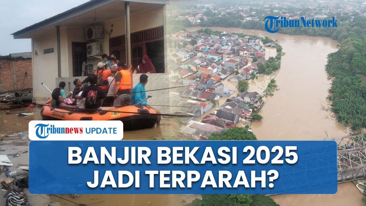 Update Banjir Bekasi 2025, Disebut Jadi yang Terparah dalam Beberapa Tahun Terakhir - Tribun Video