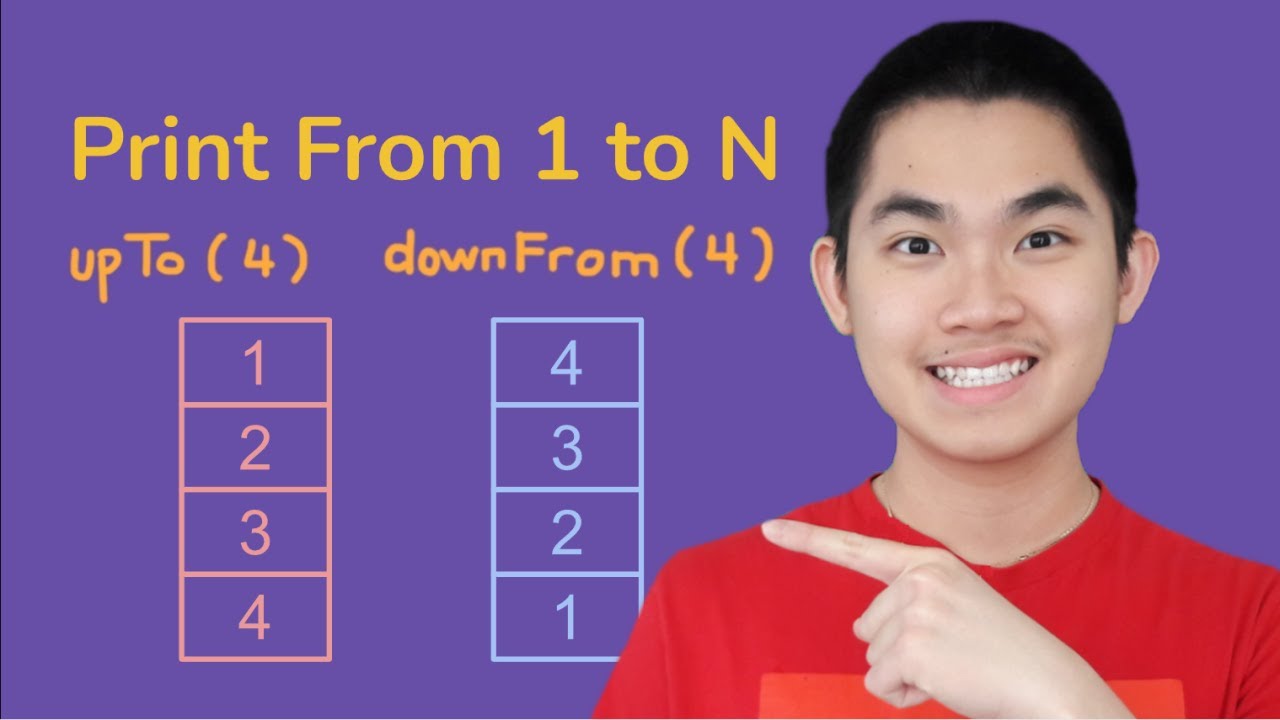 Print 1 To N Recursively (Code Provided)