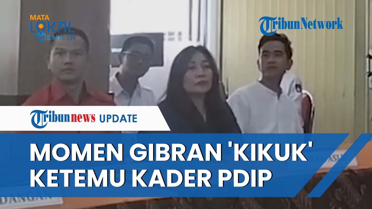Sambangi KPU, Momen Gibran 'Canggung' Ketemu Kader PDIP, Padahal Sempat ... Sambangi KPU, Momen Gibran 'Canggung' Ketemu Kader PDIP, Padahal Sempat ...