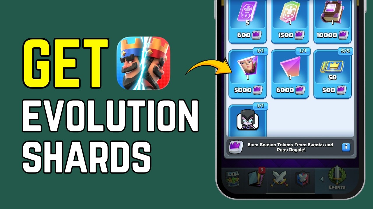 How to Get Evolution Shards in Clash Royale (Fast Farming Guide 2026)