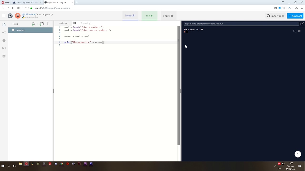 SDD Lesson 2 - Python | Data types and Arithmetic operations