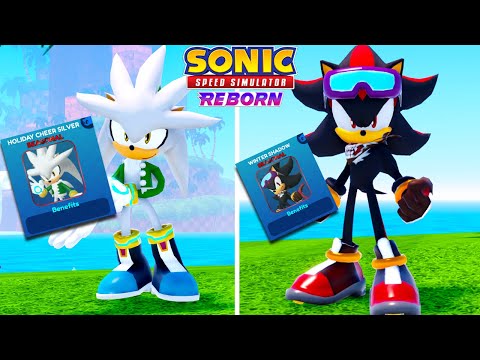 Unlock Holiday Silver & Winter Shadow & RED RINGS FAST! (Sonic Speed Simulator)