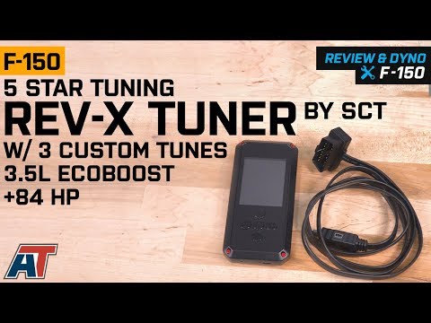 2015-2016 F150 5 Star Rev-X Tuner by SCT w/ 3 Custom Tunes 3.5L EcoBoost Review & Dyno