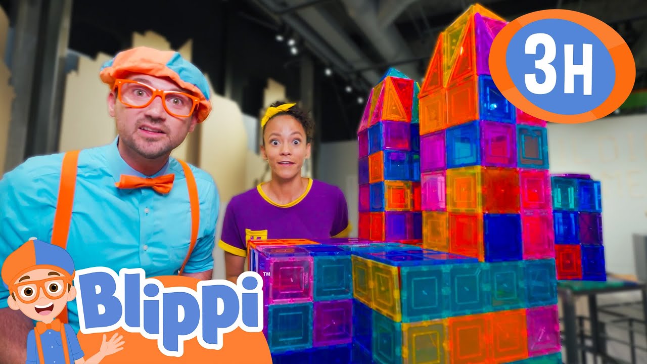 Blippi and Meekah Become COLOR DETECTIVES! + More |  Blippi and Meekah Best Friend Adventures