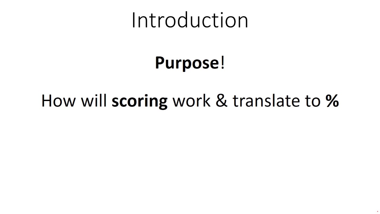 Standards-Based Grading: Course Introduction and Reminders