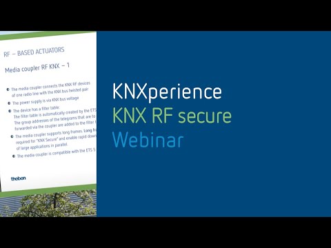 KNXperience KNX RF secure insights at a glance 2020 EN
