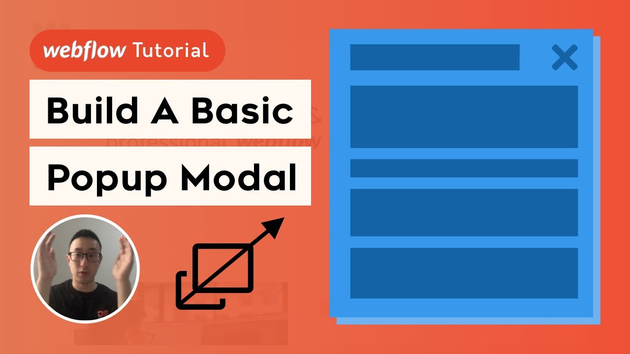 Build a basic popup modal in Webflow