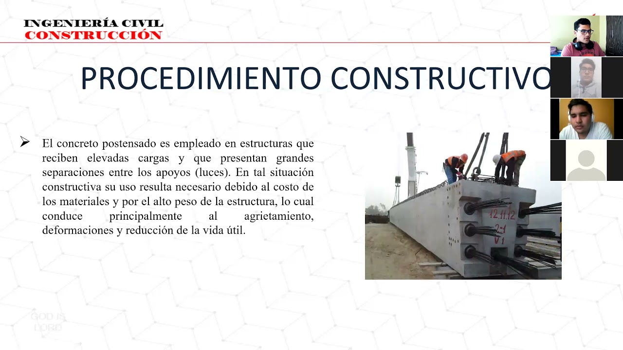 Conceptos y Aplicaciones del Concreto Postensado