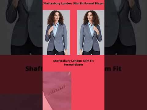 best blazer for girl। Shaftesbury London Slim Fit Formal Blazer।fashion। best Blazer outfit ।#shorts
